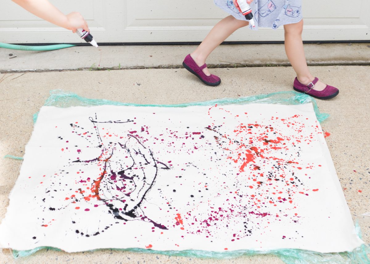 The Jackson Pollock Experiment | Drip Painting, Action Painting ...